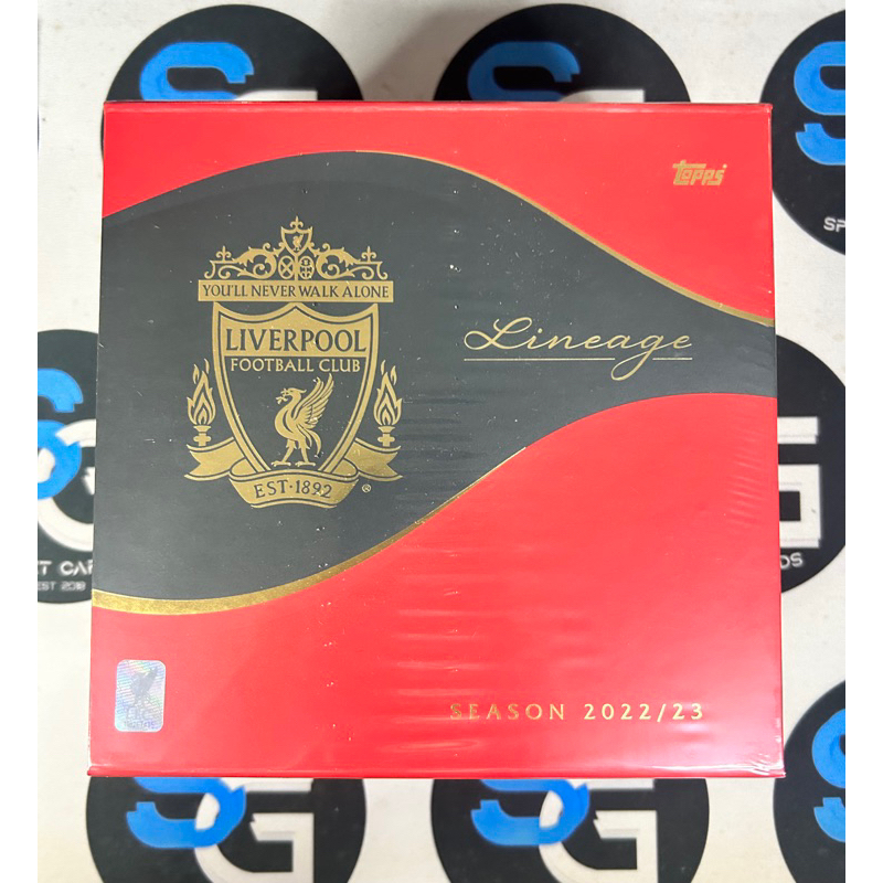2022-23 Topps Liverpool Lineage Soccer Team Set Box กล่องสุ่ม การันตี 3 ...