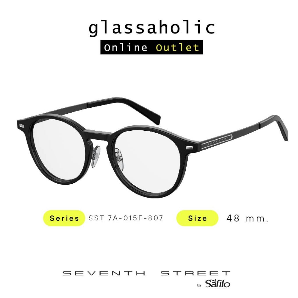 [สินค้าใหม่ลดแรง] กรอบแว่นสายตา Seventh Street รุ่น SST 7A-015F-807-48 ทรงกลม แฟชั่น ดีไซน์ ...