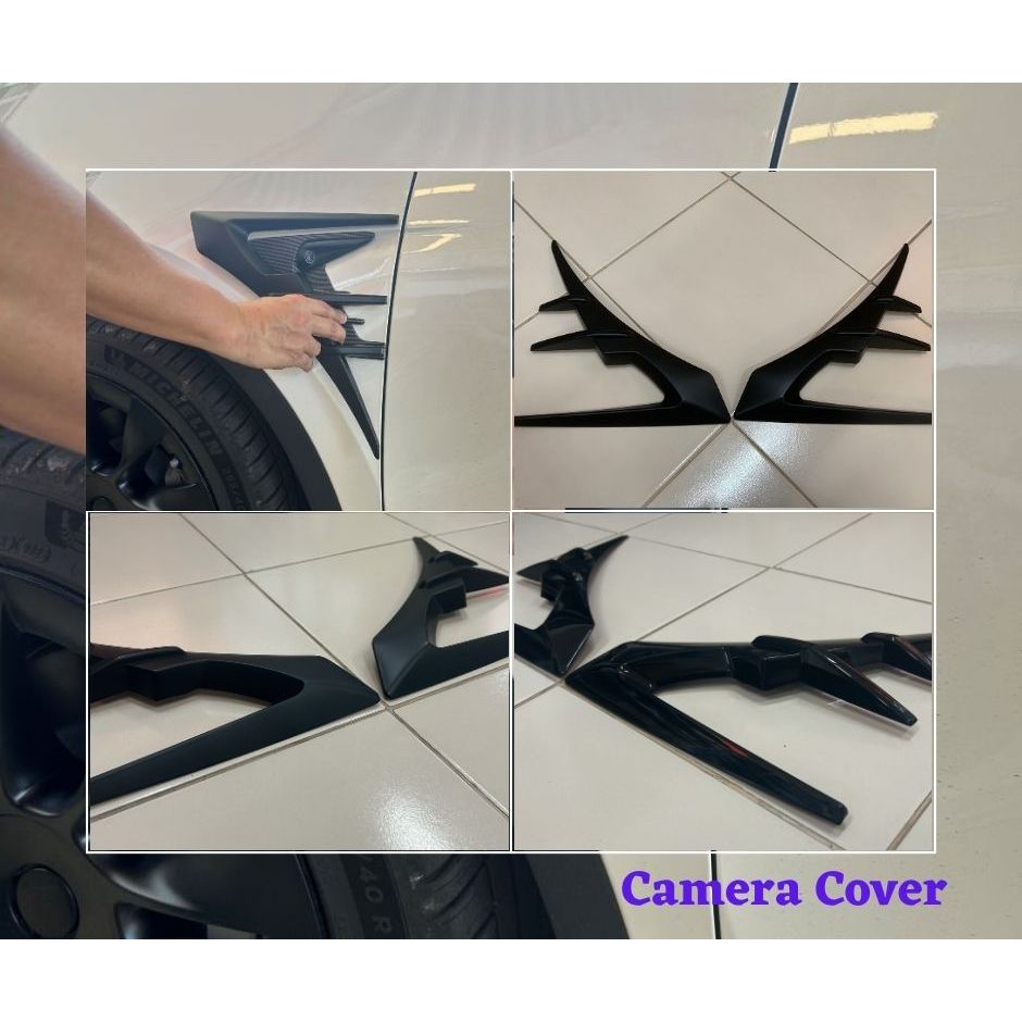 Camera Cover Side Camera Cover Tesla Model Y | Shopee Thailand