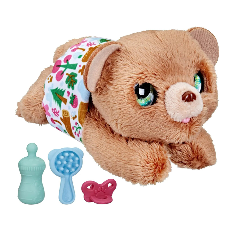 ตุ๊กตาหมี FurReal Newborns Bear Interactive Animatronic Plush Toy ...