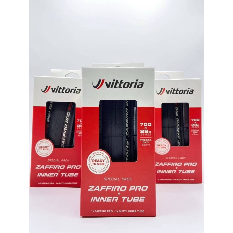 ยางจักรยาน Vittoria ZAFIRO PRO แถมยางใน | Shopee Thailand