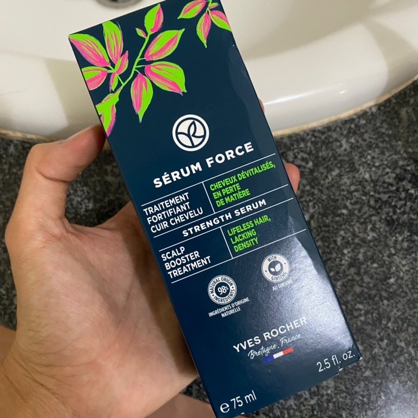 Yves Rocher Anti-Hair Loss Ginseng Scalp Booster Serum 75 ml | Shopee ...