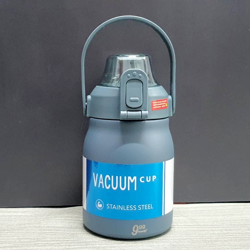 กระติกน้ำสแตนเลสเกรด 316 ได้ยาวนาน J072 กระติกน้ำร้อนพกพา 1.3L ขวดน้ำสแตนเลส เก็บอุณหภูมิ กระบอก ...