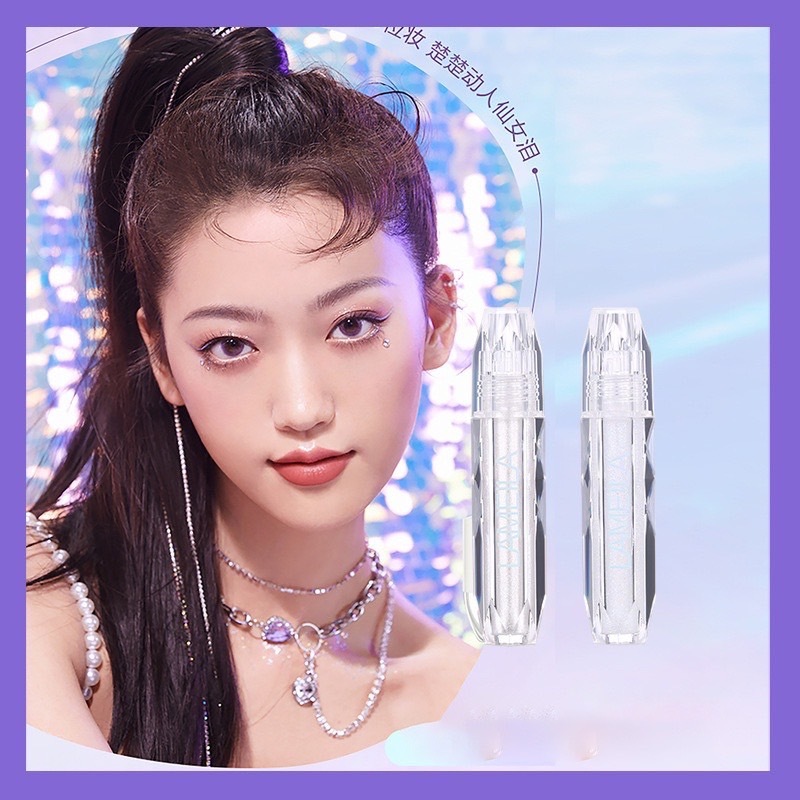 L397 Lameila อายแชโดว์ลิขวิด ประกายชิมเมอร์ เนื้อเจล กลิตเตอร์ สีชัด ...