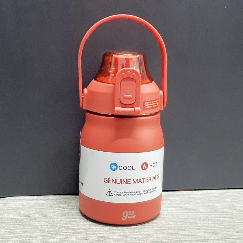 กระบอกน้ำ สแตนเลส316 มีหูหิ้ว พกพา เก็บเย็น ขนาดใหญ่ 1300ML/1700ML แบบหลอดดูด เก็บน้ำร้อน/เย็น ...