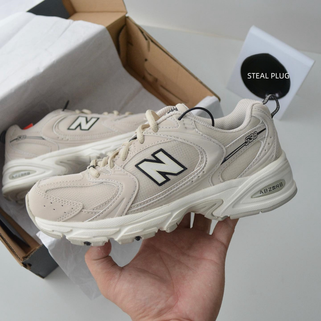 New Balance 530 SH สีเบจ（ของแท้ 100 %） | Shopee Thailand