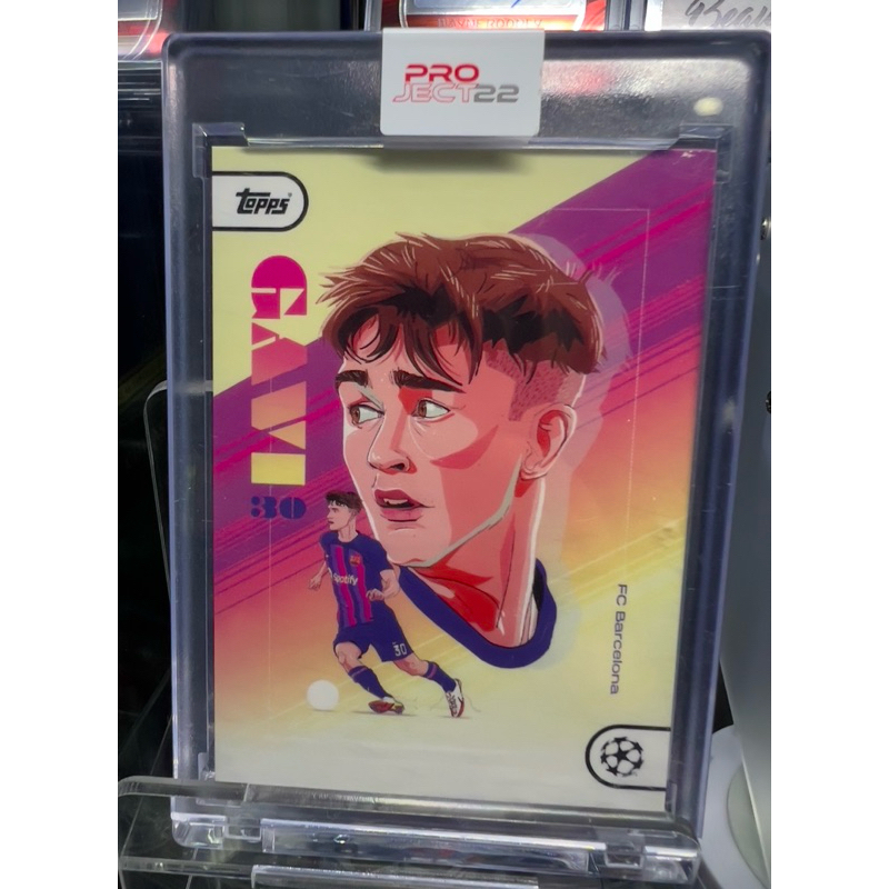 2022 Topps Project 22 - Gavi by Dan Leydon FC Barcelona | Shopee Thailand