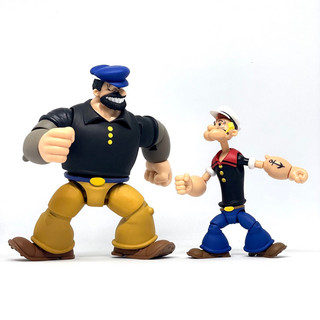POPEYE / BLUTO/OLIVE Boss Fight Studio Popeye Classics 1/12 Scale ...