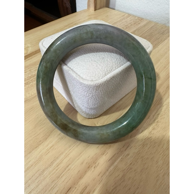 กำไลหยกพม่าเเท้ Jade Type A โดนัท ไซส์ 56.4 | Shopee Thailand