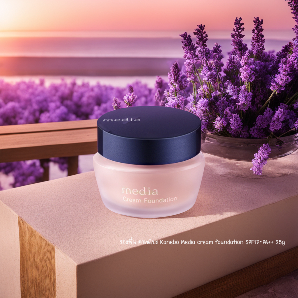 ใส่โค้ด VG5U1 รองพื้น คาเนโบะ Kanebo Media cream foundation SPF17・PA++ ...