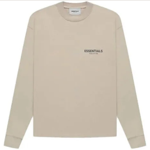 ESSENTIALS 1 POINT 3M LOGO SWEATER (TAN) | Shopee Thailand
