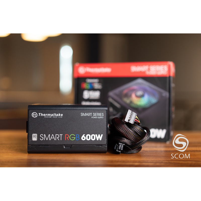 (PSU) (อุปกรณ์จ่ายไฟ) THERMALTAKE SMART RGB 600W 80 PLUS | Shopee Thailand