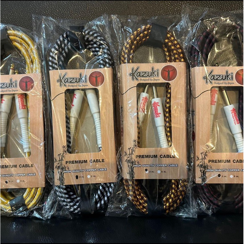 สายแจ๊คถัก kazuki 3 เมตร | Shopee Thailand