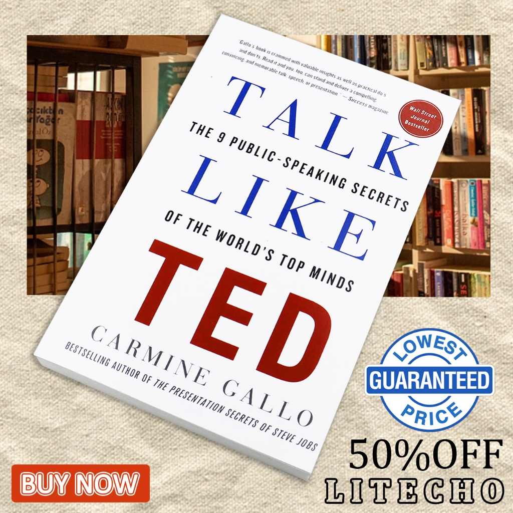 หนังสือ Talk Like TED:The 9 Public-Speaking Secrets of the World's Top ...