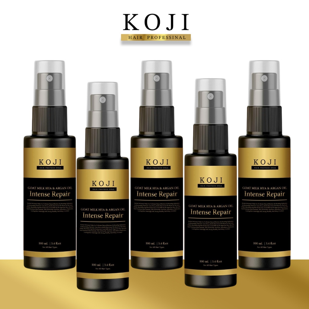 เซรั่มนมแพะ [ 5 ขวด ] Koji Goat milk hya & oil Intense Repair โคจิ โก้ ...