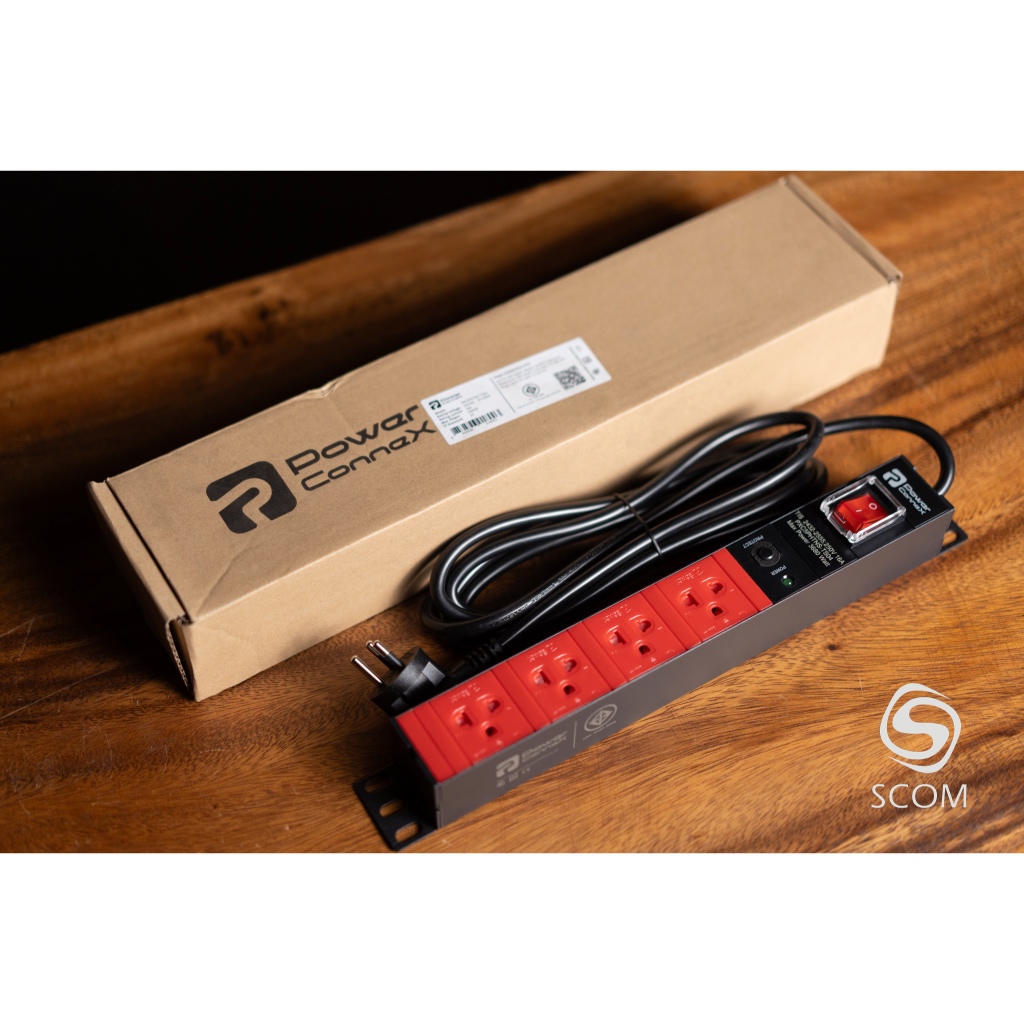 POWERBAR [4] TIS outlets, Illuminated switch & Overload Protection, LED ...