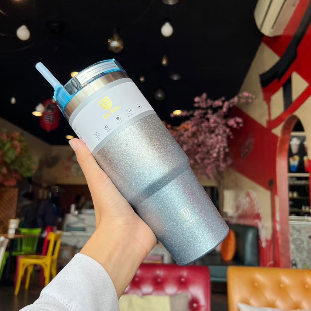 Mahobin แก้วเก็บความเย็น แก้วน้ำ สแตนเลส304 ขนาด 30oz. 890ml. แถมฟรีหลอด MB-8729 V3 มีให้เลือก ...