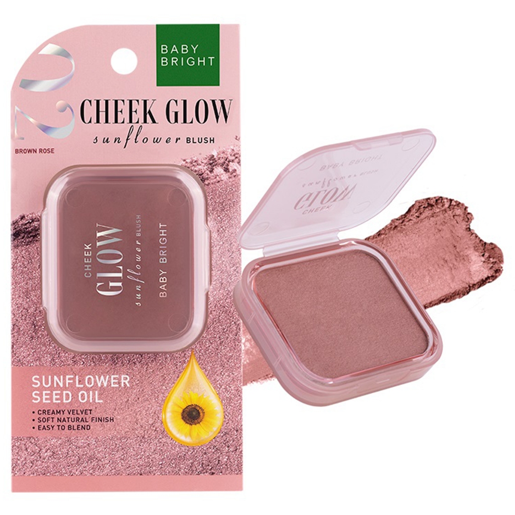 BABY BRIGHT Cheek Glow Sunflower Blush (5.2g.) เบบี้ไบร์ท บลัช | Shopee ...
