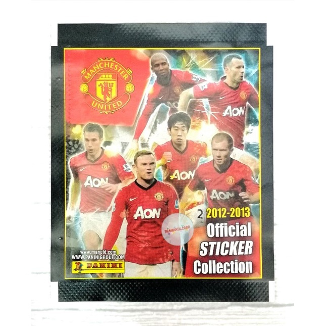 ขายคู่ 2 ซอง (Sealed Pack) 2012/13 PANINI STICKER MANCHESTER UNITED ...
