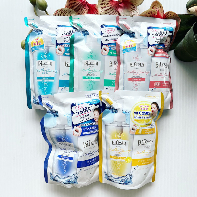 360 ml. Bifesta แบบถุงเติม Micellar Cleansing Water บิเฟสต้า คลีนซิ่ง ...