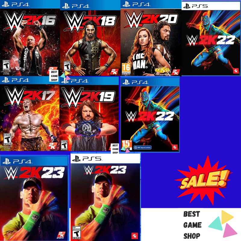 w2k 17 PS4 w2k18 w2k 19 w2k20 w2k22 PS4 PS5 w2k23 (มือ2) | Shopee Thailand