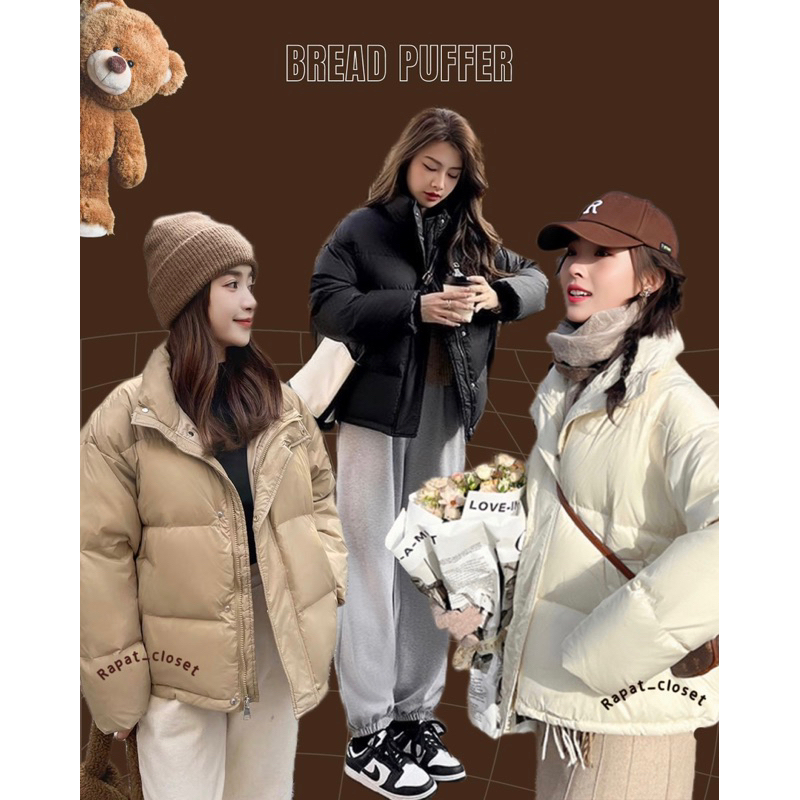 New Bread Puffer jacket | Shopee Thailand