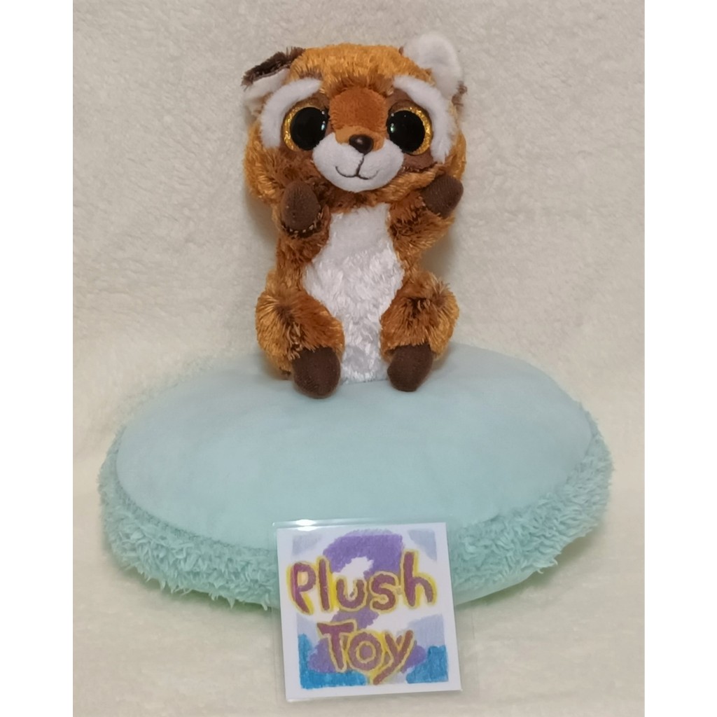 ตุ๊กตาแรคคูน TY Rusty Brown Raccoon | Shopee Thailand