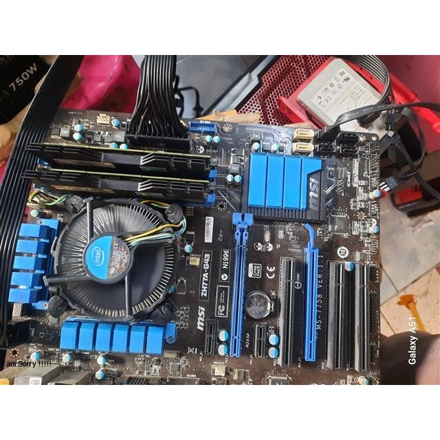 CPU i7 3700+แถมบอร์ดMSI ZH77A-G43 อ่านก่อนนะครับตามนี้และตามรูป | Shopee Thailand