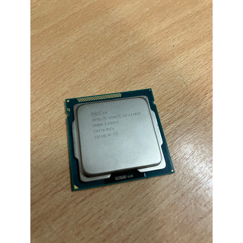 CPU LGA1155 Gen3 Intel Xeon E3-1270 V2 [แรงเท่า i7-3770K] มือสอง สภาพดี ...