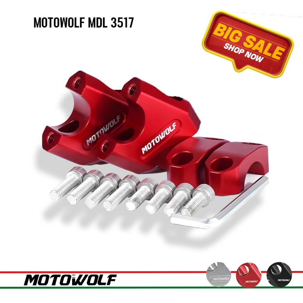 MOTOWOLF รุ่น MDL 3517 ตุ๊กตา ยกและปรับระดับแฮนด์ | Shopee Thailand