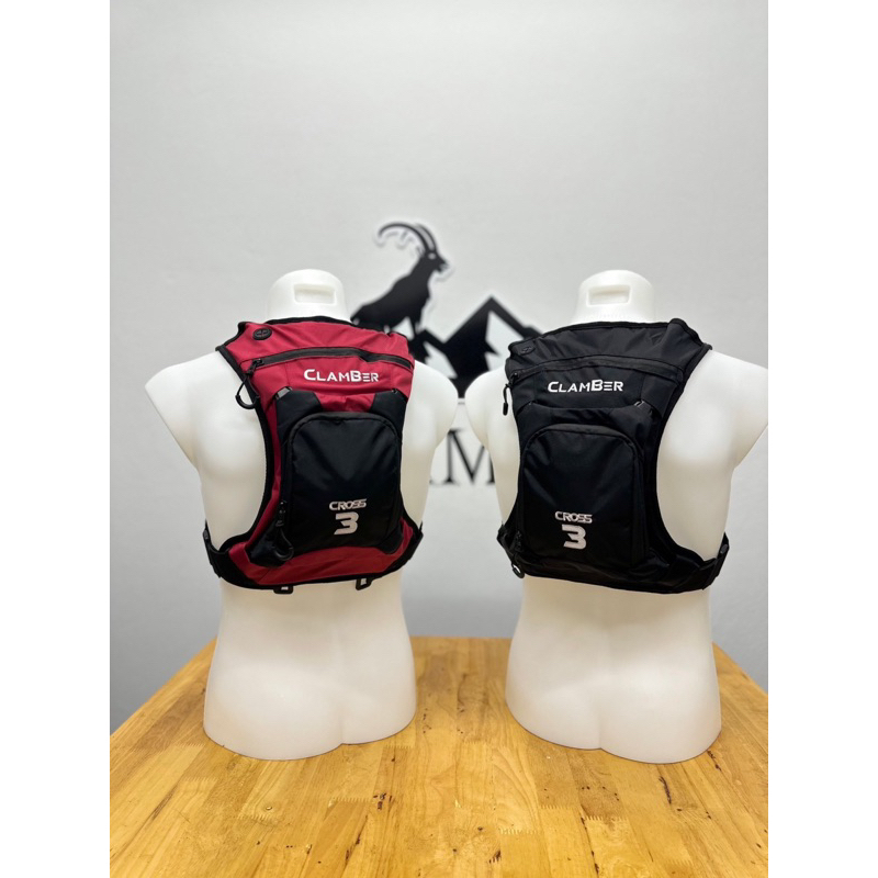 เป้ใส่น้ำ Clamber cross 3 เป้น้ำวิบาก เป้ใส่น้ำสำหรับสายลุย มีกระเป๋าเล็กถอดได้ ให้ความคล่องตัว ...