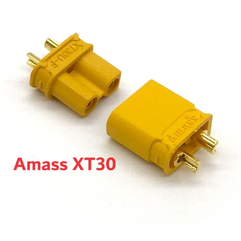หัวปลั๊ก ขั้วต่อ แบตเตอรี่ T plug xt30 xt60 xt90 (AmassXT60-XT90 แบบมีฝาปิด) คุณภาพสูง พร้อมส่ง ...