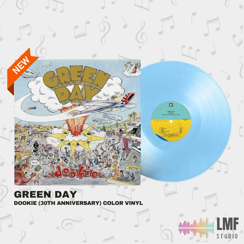 Green Day - Dookie (30th Anniversary) Color vinyl [แผ่นเสียงซีล Vinyl ...
