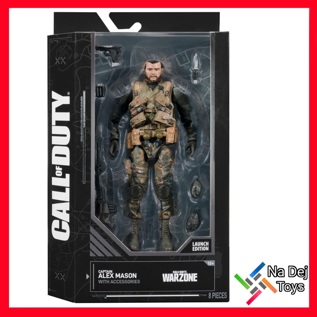 Jazwares Call of Duty Captain Alex Mason 6" Figure แจ๊ซแวร์ คอล ออฟ ดิว ...