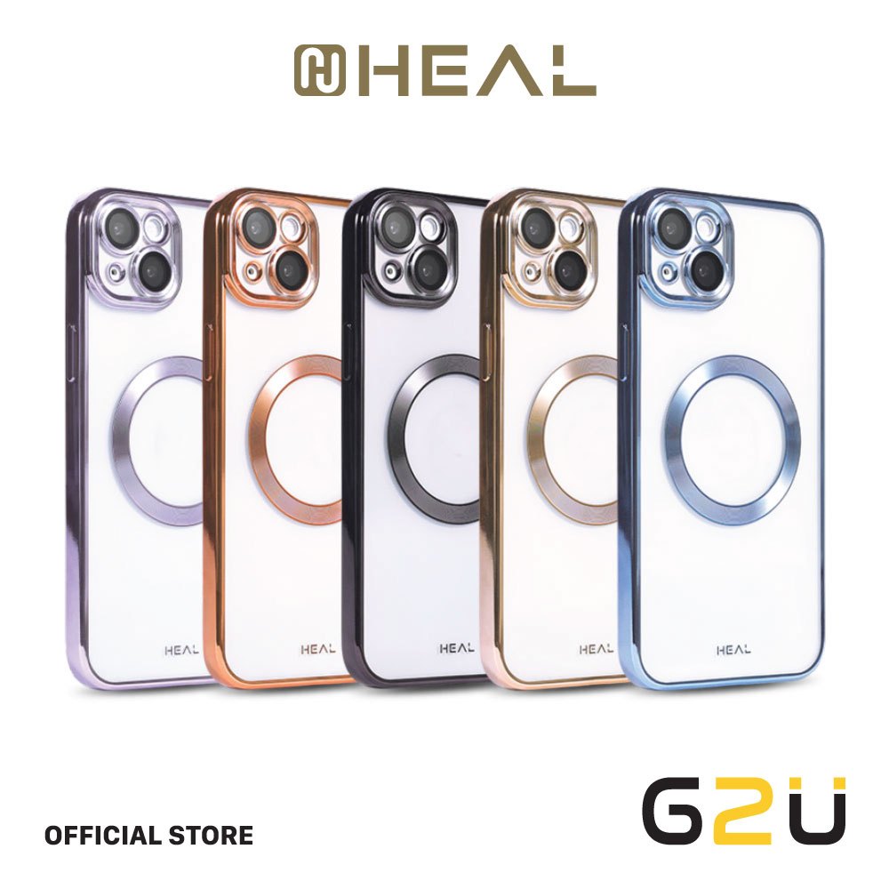 HEAL เคสใสกันกระแทกมีครอบเลนส์ในตัวสำหรับ IP14 Series รุ่น Glossy ...