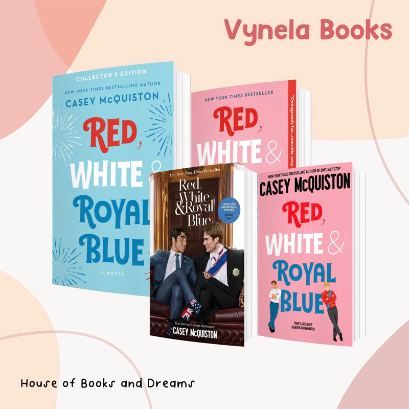 VYNELA (หนังสือภาษาอังกฤษ) RED, WHITE & ROYAL BLUE (US/UK/COLLECTOR'S ...