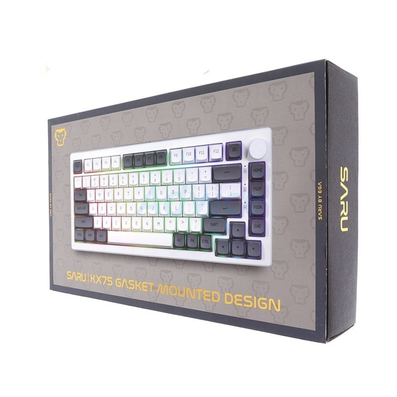 WIRELESS/BLUETOOTH KEYBOARD SARU KX-75 BLACK - A0148182 - A0148182 ...