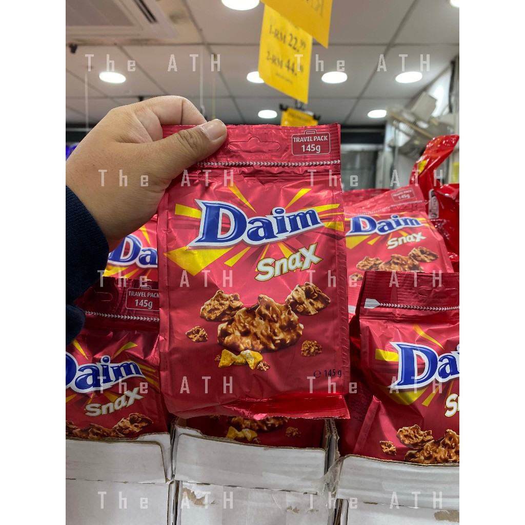 Daim Chocolate snax ดาเเอมช็อกโกเเลตคาราเมล 145 กรัม | Shopee Thailand