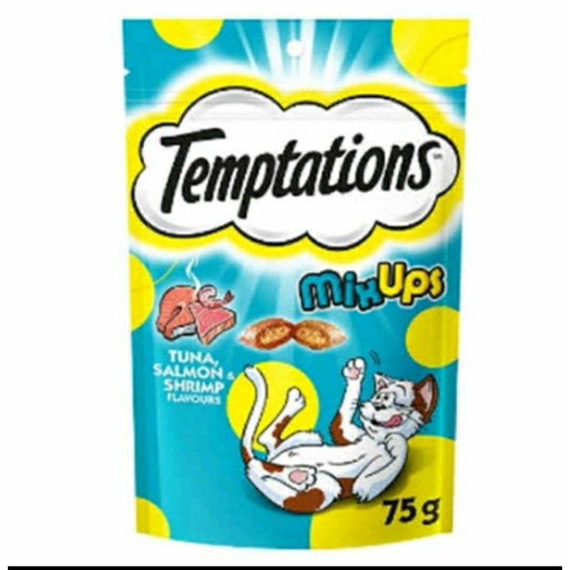 Temptations ขนมแมวสอดไส้ นน.75 กรัม | Shopee Thailand