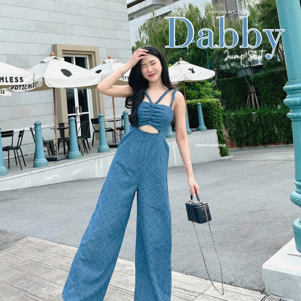 SIRINTRA : DABBY JUMP SUIT | Shopee Thailand