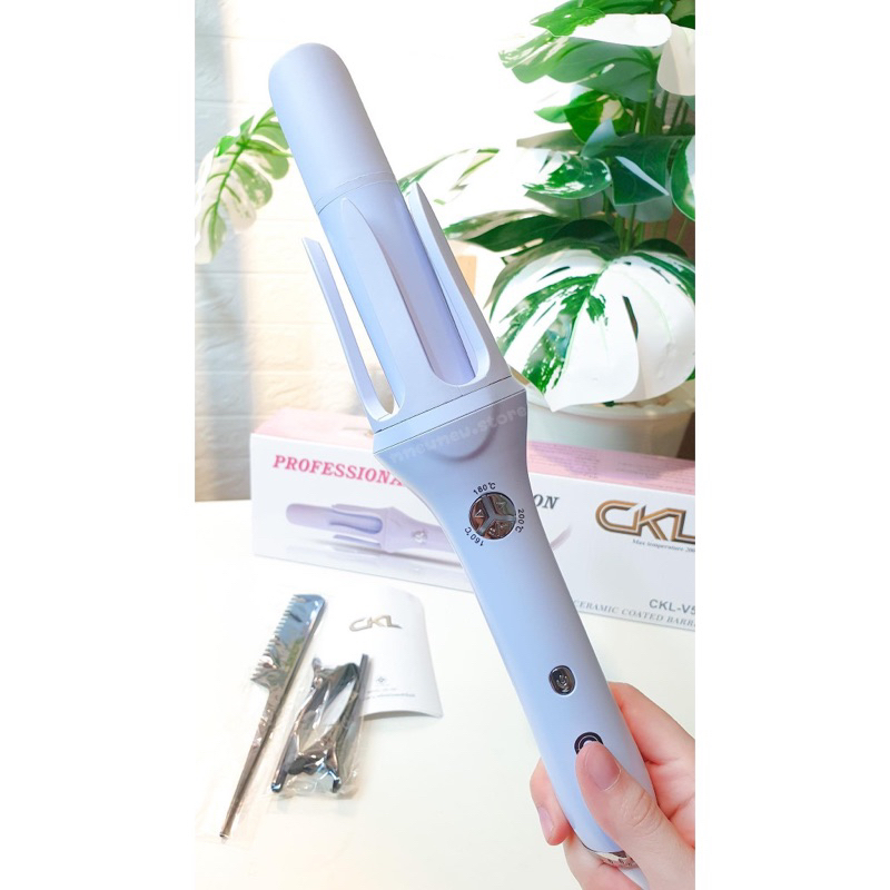 พร้อมส่ง เครื่องม้วนผม CKL-V50 ขนาด 32 mm ของแท้ 100% ม้วนง่าย ลอนอยู่นาน | Shopee Thailand