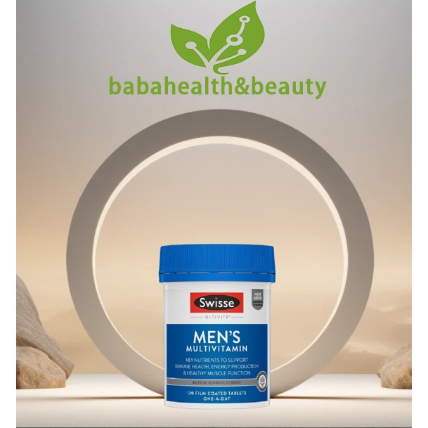 Swisse Men's Ultivite Multivitamin 120 Tablets/60 Tablets วิตามินรวมสำหรับผู้ชาย | Shopee Thailand