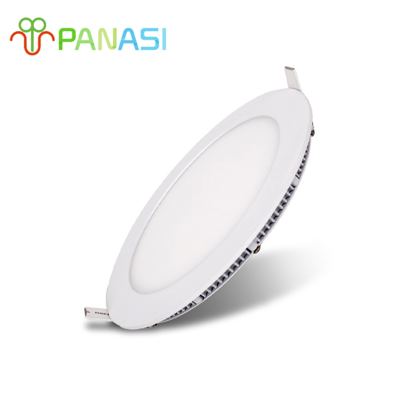 Panasi โคมไฟดาวน์ไลท์ ฝังฝ้า LED ฝังฝ้า ติดฝ้าเพดาน 18W 12W 9W 6W ดาวไลท์ แบบบาง กลม NO:KT810 ...