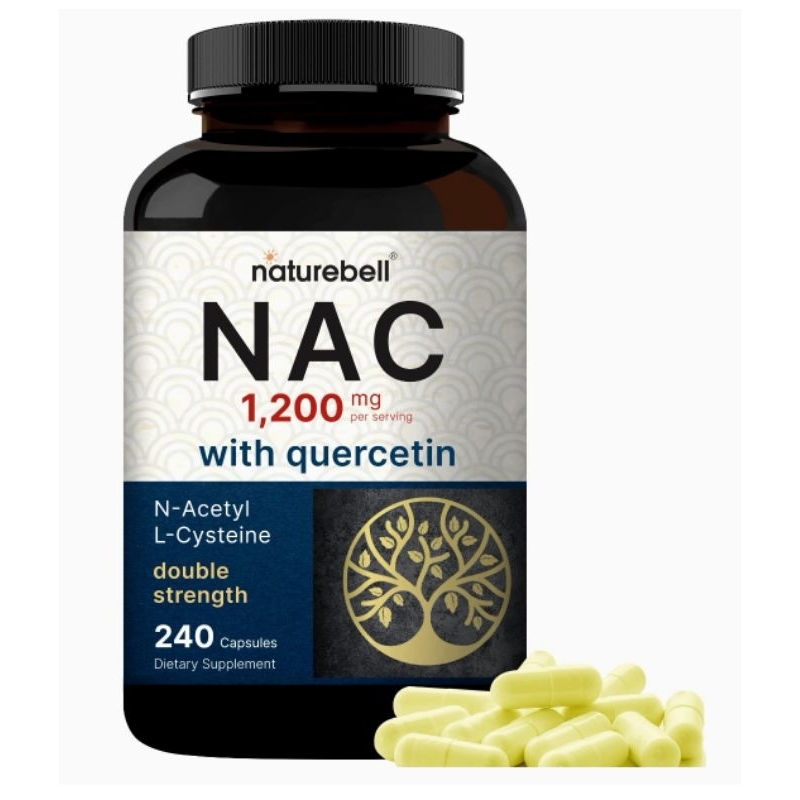 Nac Supplement 1200mg Per Serving | 240 Capsules | Shopee Thailand