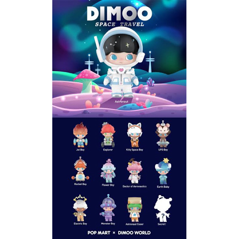 [พร้อมส่ง][แบบระบุตัว] Dimoo space travel | Shopee Thailand