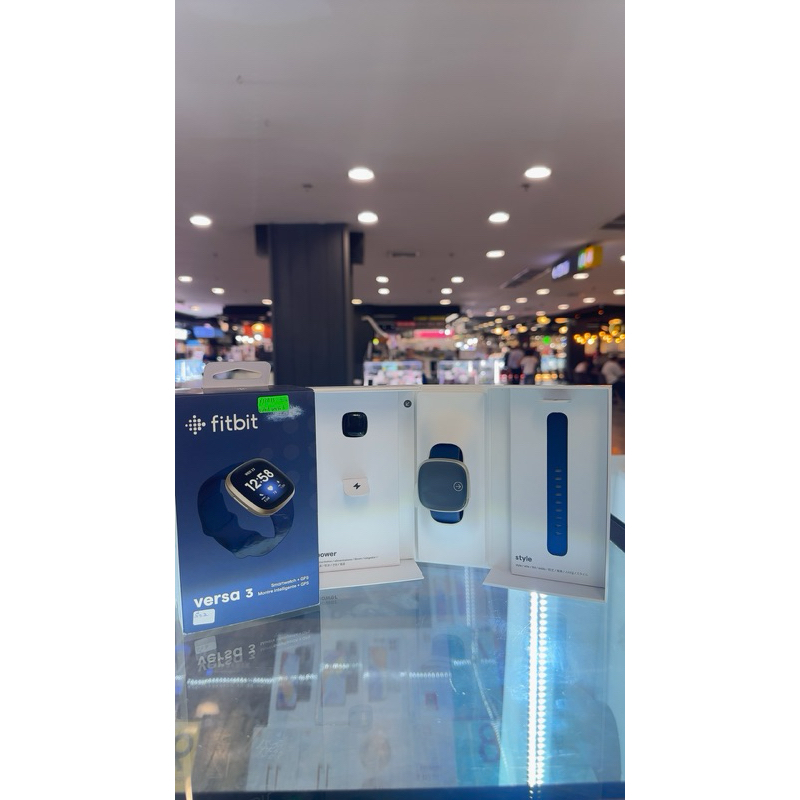Fitbit Versa 3 watchของใหม่ศูนย์ไทยเคลียร์สต๊อก/ไม่มีประกัน | Shopee Thailand