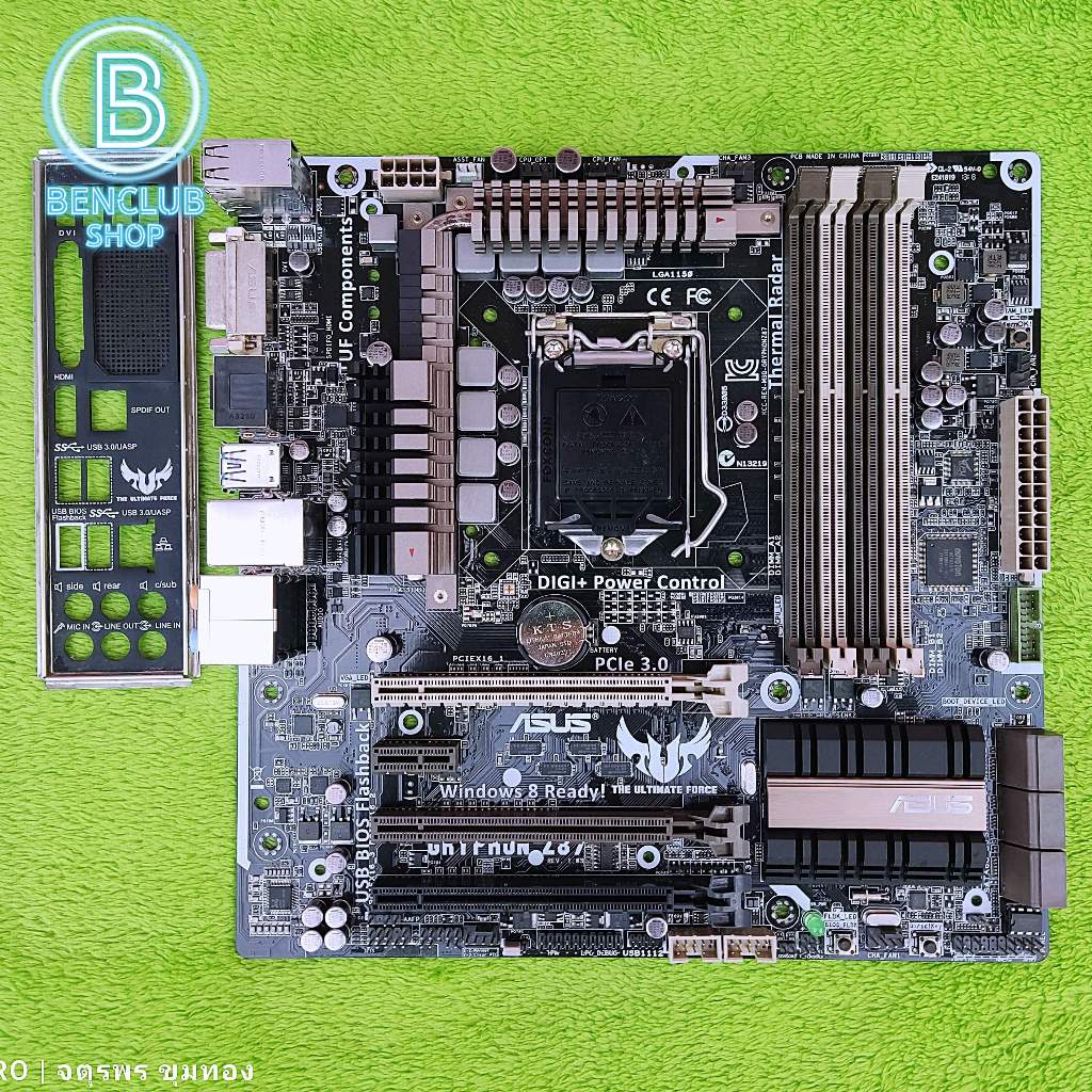 MB Asus TUF Gryphon Z87 1150 เจน4 รองรับถึง i7-4790k เมนบอร์ดมือสอง | Shopee Thailand