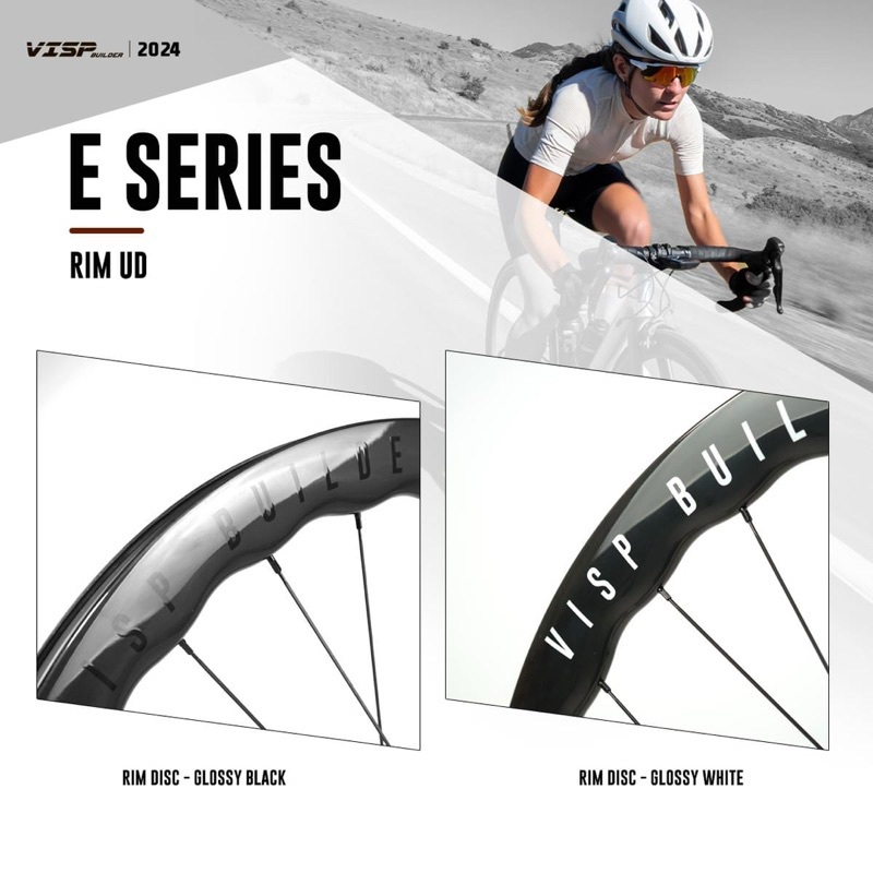 ล้อคาร์บอน VISP Builder E-Series 2024 Disc Break และ Rim Break รับ ...