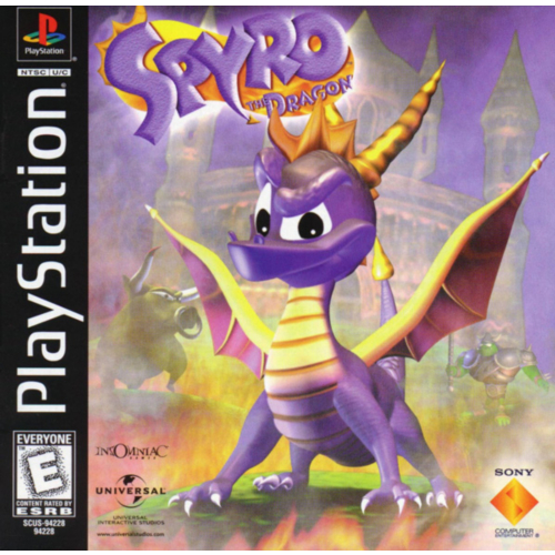 PS1 : Spyro the Dragon (USA) (1 Disc) | Shopee Thailand