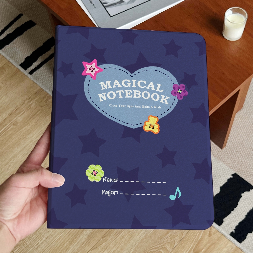 🌻24 ชั่วโมง🌻เคส ipad magical notebook วัสดุพีซี Air5/4/7 Gen9/10/11 สี ...